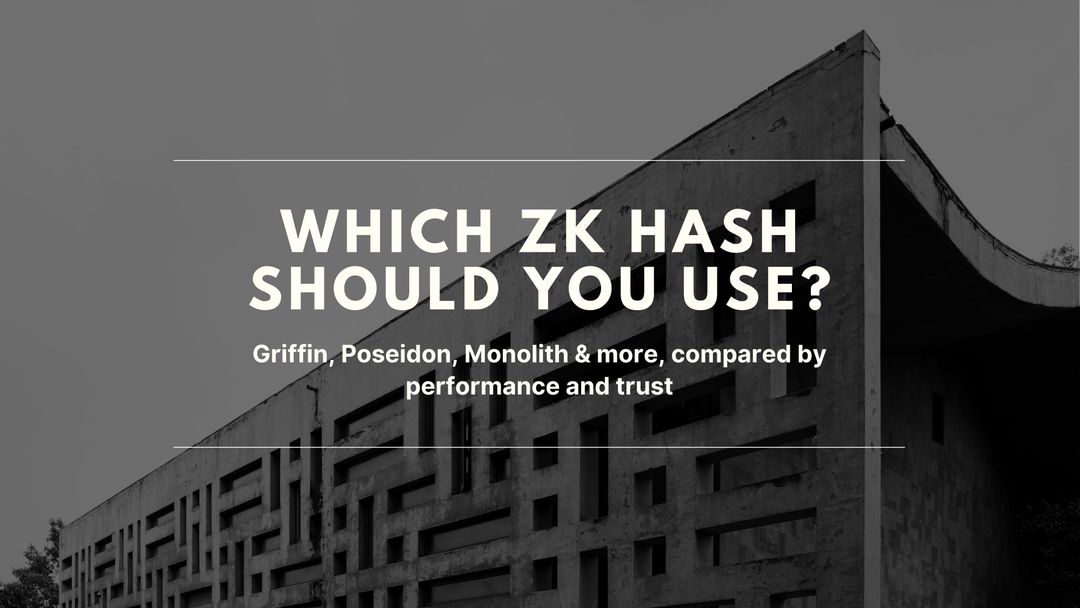 Which ZK Hash Should You Use? - TACEO Core